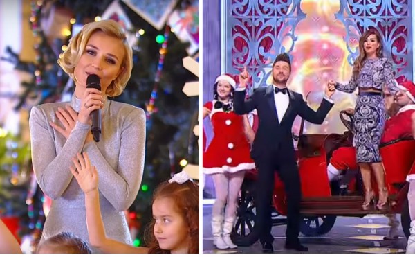 Polina Gagarina Sergey Lazarev And Ani Lorak New Years Eve