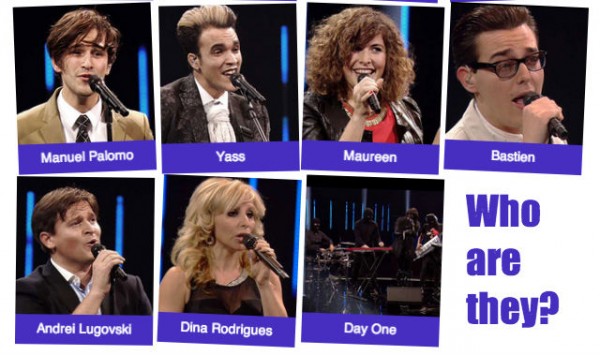 Belgium Eurosong: Who are the anonymous singers of Day One?