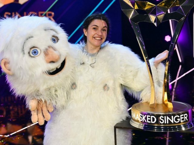 Nadine Beiler revealed as the Yeti and wins The Masked Singer Austria