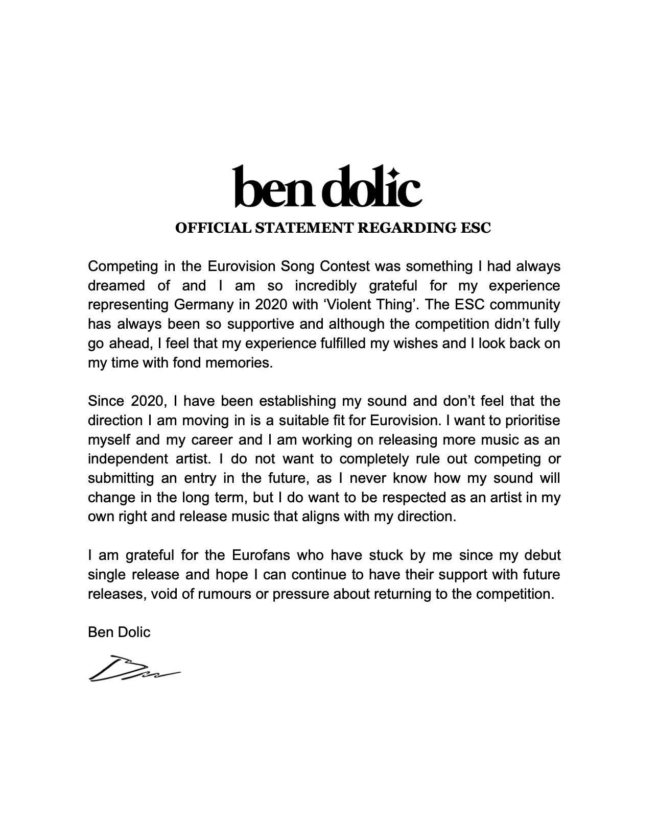 ben-dolic-statement - wiwibloggs